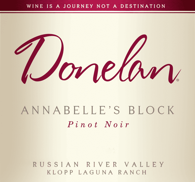 Annabelle’s Block Pinot Noir - Donelan Wines